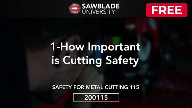Metal Cutting – Sawblade University