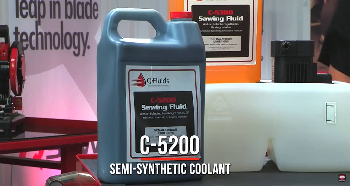 How to Choose the Right Cutting Fluid for Your Bandsaw ...